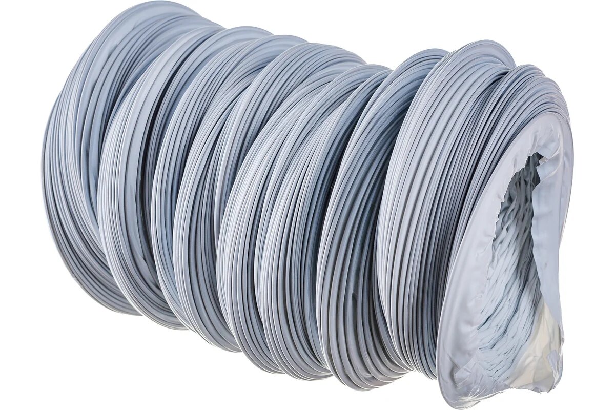 ERA Воздуховод гибкий армированный 100 мм, 6 м, модель 10PF6 90-02019 для вентиляции