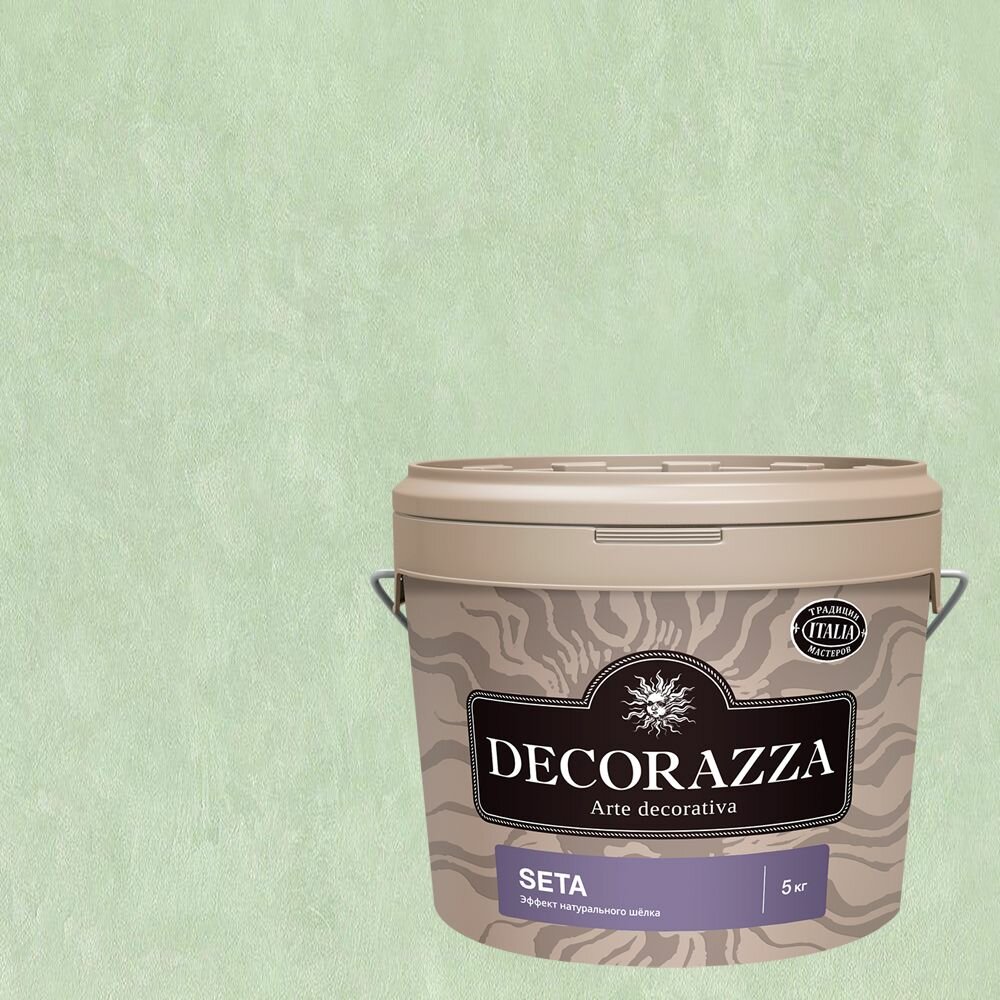 Декоративная штукатурка с эффектом натурального шелка Decorazza Seta (5кг) ST 11-203