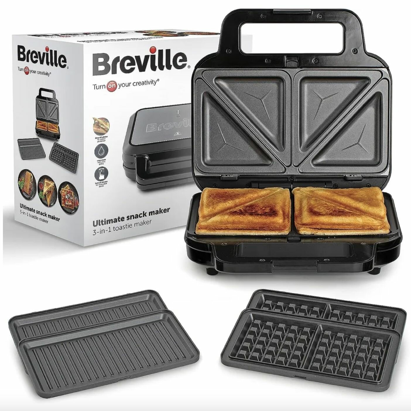 Вафельница Breville 3в1 ULTIMATE VST098X