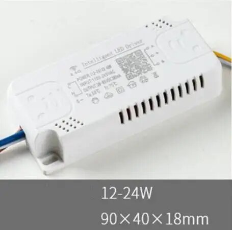 TEAEGG трансформатор освещения пластиковый 12-24Вт AC170-245V (12-24)X2 48W