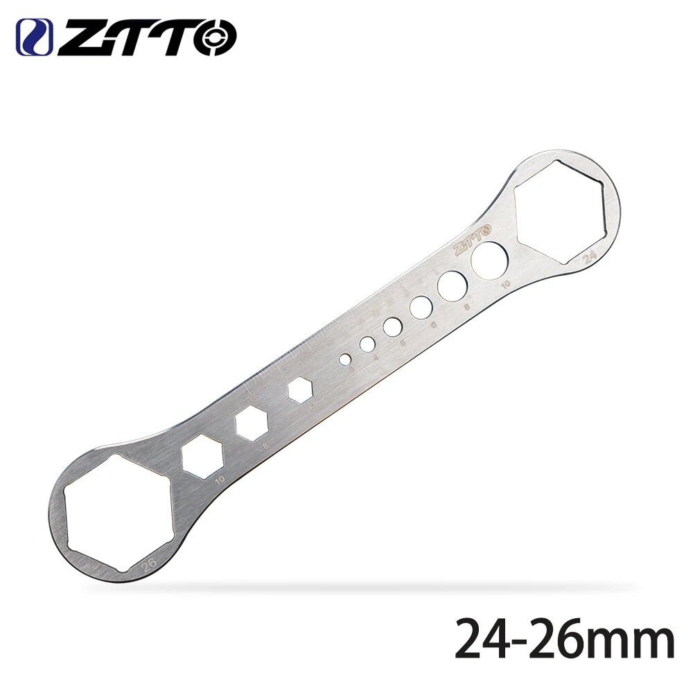 Велосипедный инструмент ZTTO для подвески велосипедной крышки, гаечный ключ из нержавеющей стали для снятия передней вилки, инструмент для ремонта XCM XCR вилки