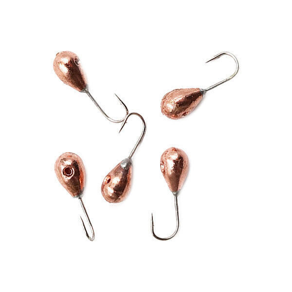 Мормышка вольфрамовая Yaman "Капля с отверстием №3.5" (Медь), 0.6 г Я-МР536