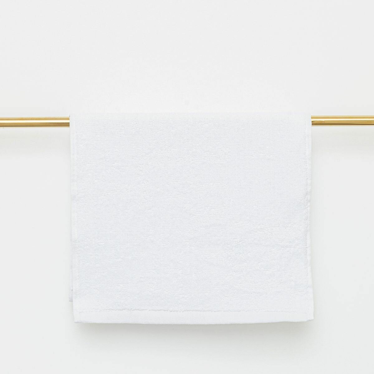 Махровое полотенце 30*50 см, белое, "люкс".