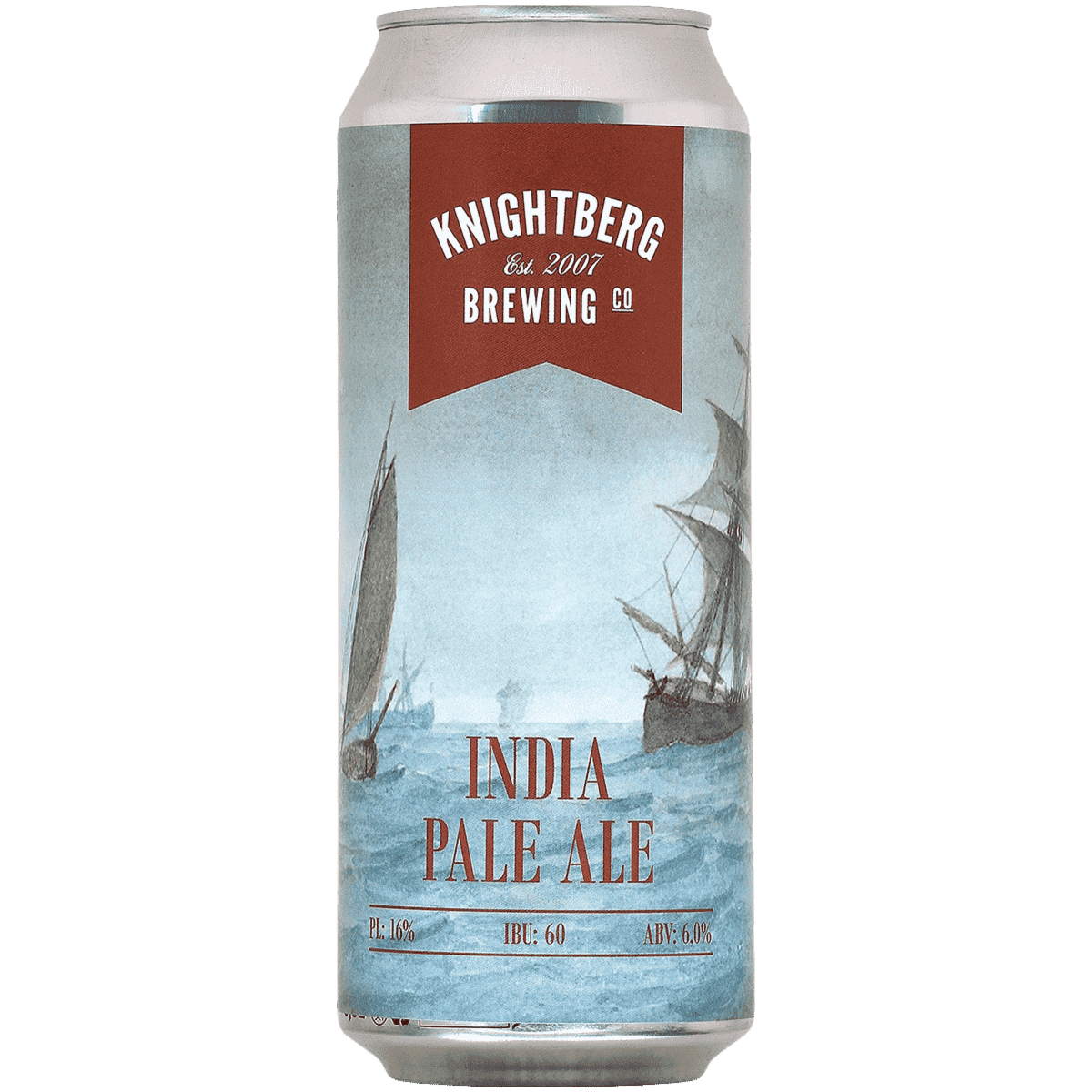 Пиво Knightberg India Pale Ale светлое 0,45 л