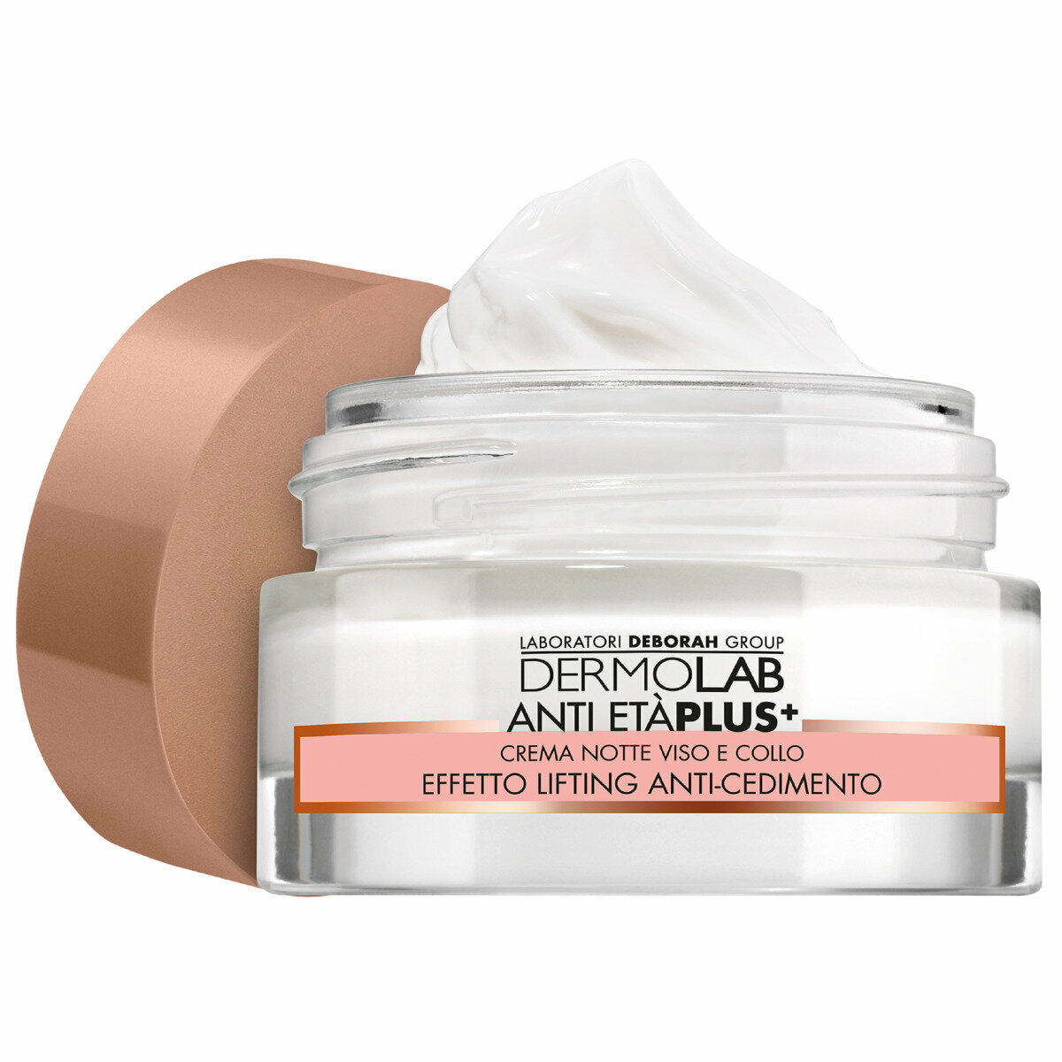 Крем ночной для лица и шеи лифтинг эффект, Dermolab, Anti Eta' Plus+ Face And Neck Night Cream Lifting Effect, 50 мл