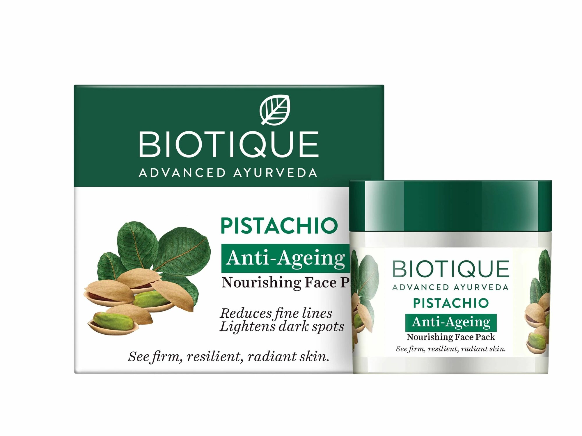 Biotique Маска Для Лица С Ядрами Фисташки 50г