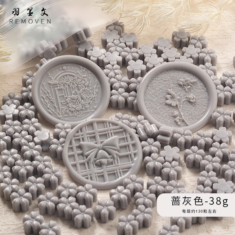 Огненная краска, для запечатывания цветка вишни, с травой, сургучом, вкладышами, конверт, письмо-приглашение