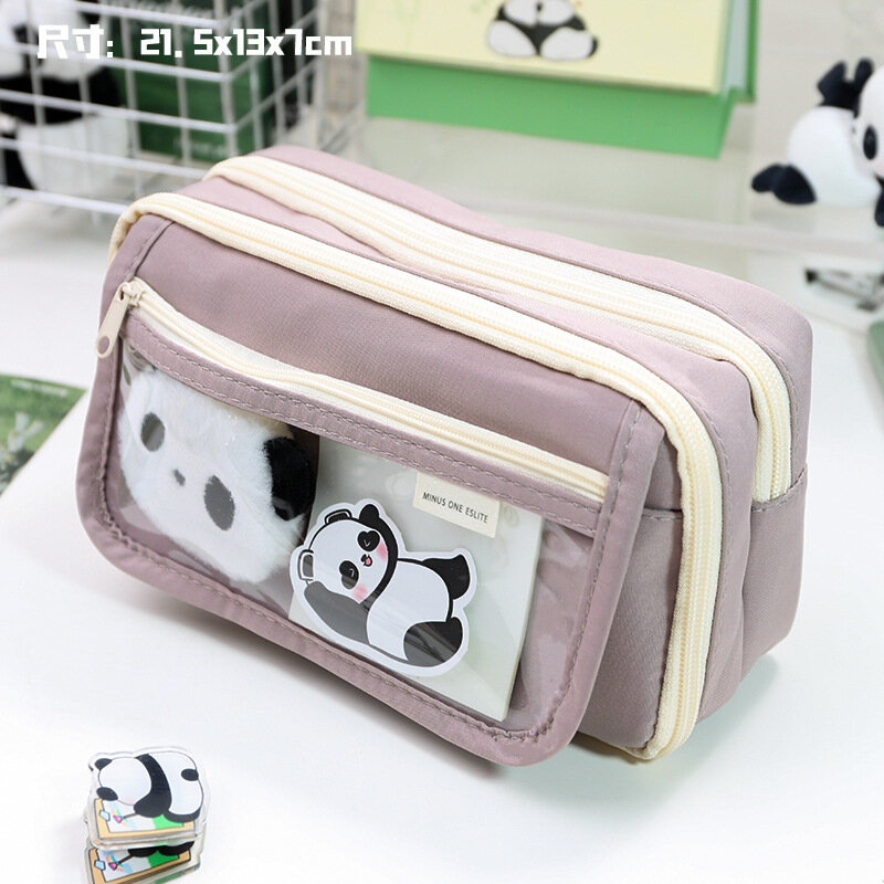 Пенал Eslite, для девочек, фиолетовый