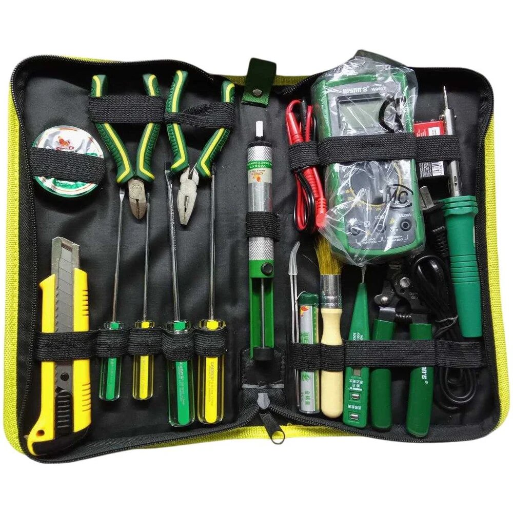 Набор инструмента электрика WYNNS 17пр. W017B/ Tools, ремонта электроники