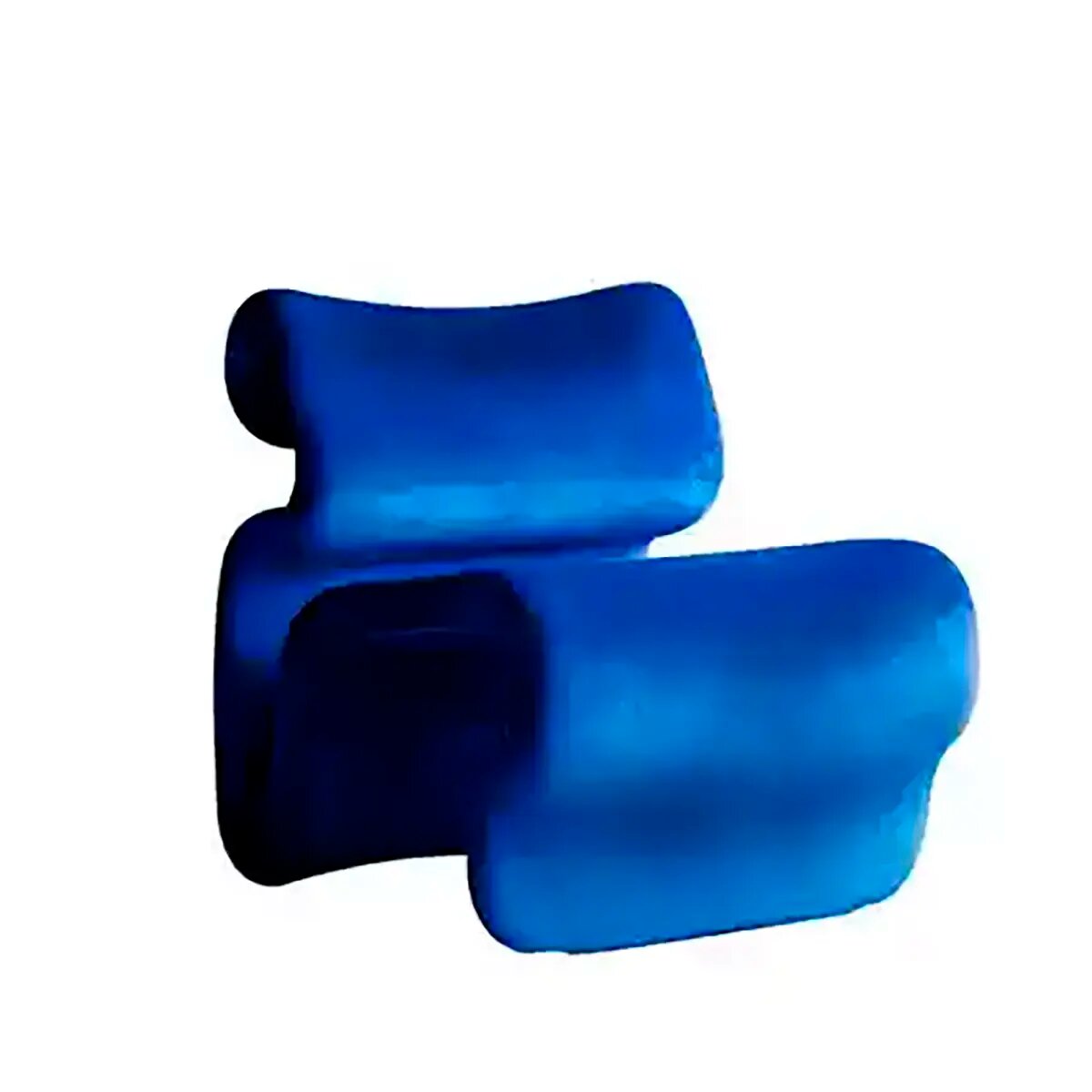 Кресло-шезлонг в стиле Artilleriet Etcetera (маленькое кресло 68*70*68 см, цвет синий)