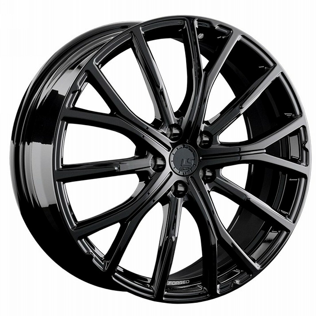 Колесный диск LS Forged LS FG21 7x19 5x108 ET52 60,1 BK кованый для автомобиля