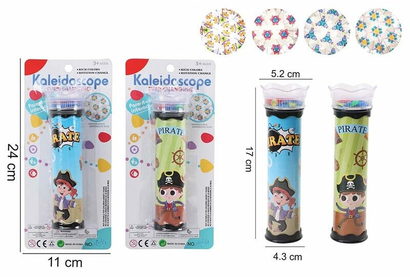 Калейдоскоп "Пираты", голубой/зеленый, в блистере