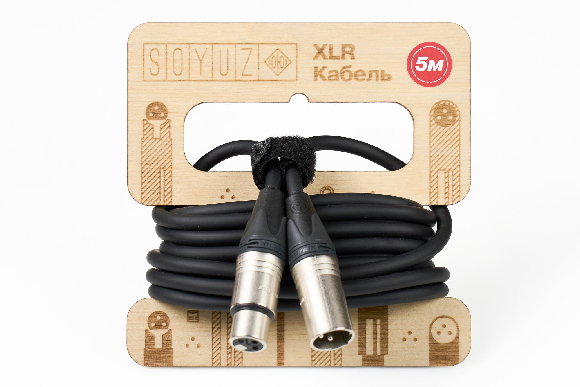 Микрофонный кабель СОЮЗ XLR-XLR