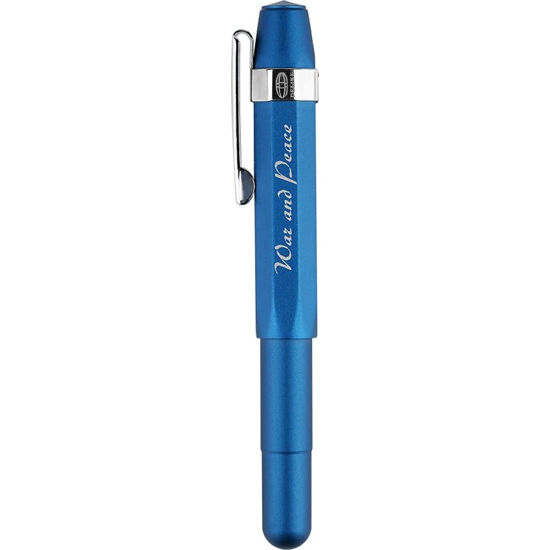 Перьевая ручка Majohn Alpha, синий, Indigo Blue, перо EF