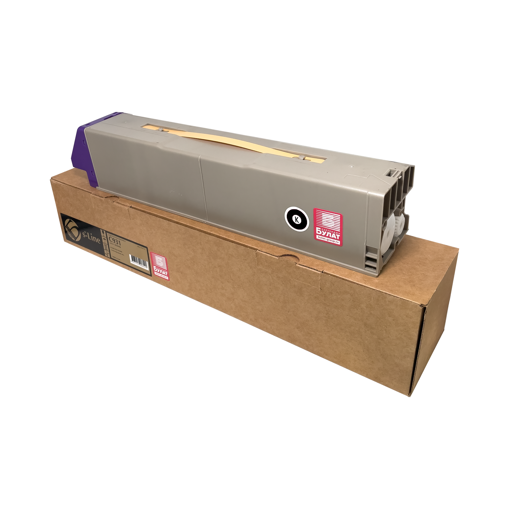 Тонер-картридж булат s-Line 45536508 для Oki C931 (Чёрный, 38000 стр.)
