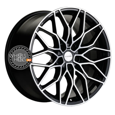 Диск автомобильный литой Khomen Wheels KHW1902 (Outlander) 19x8.5 5x114.3 et30 dia67.1 Black-FP