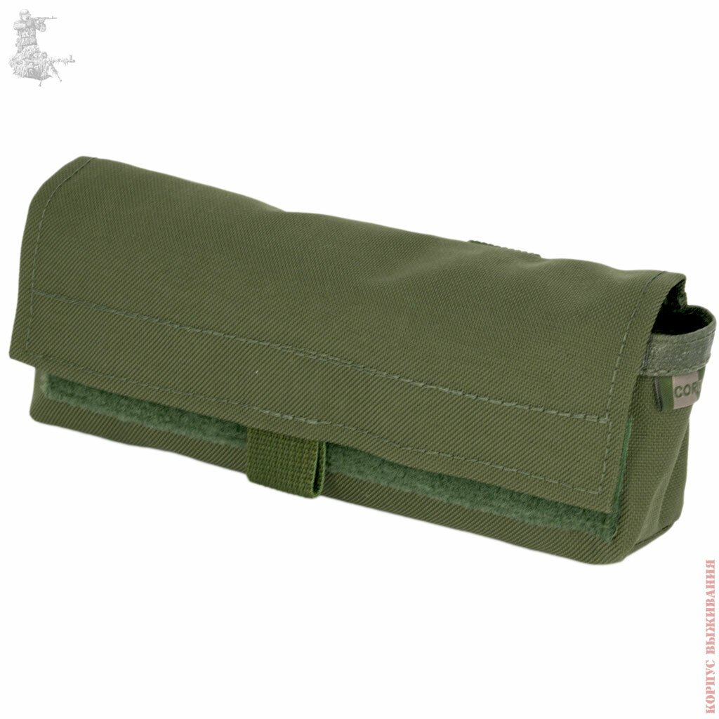 Подсумок для 12 калибра на 14 патронов (Правый, Оливковый)