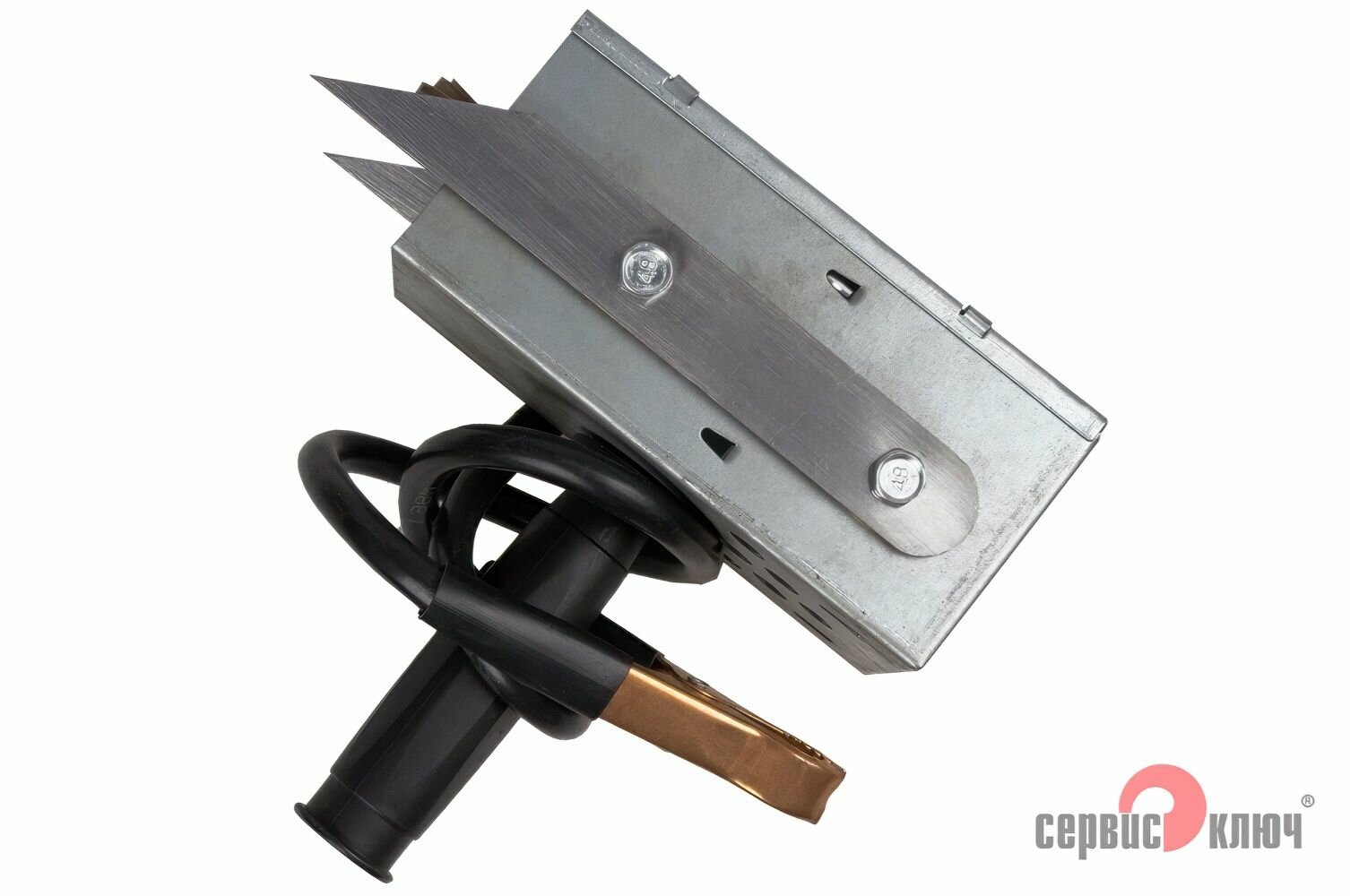 Вилка нагрузочная для проверки АКБ 75550 сервис ключ