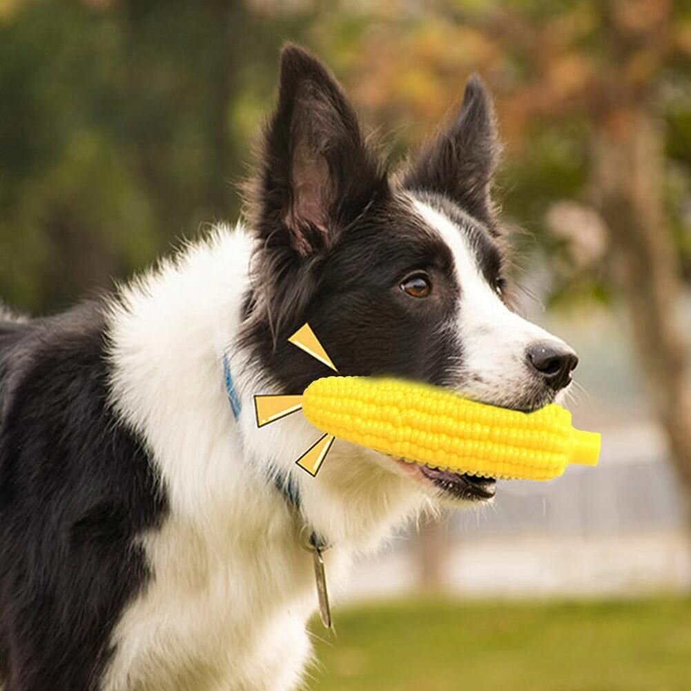 Игрушки со звуком домашних животных/имитация кукурузы с ароматом молока/устойчивы к укусам и износу