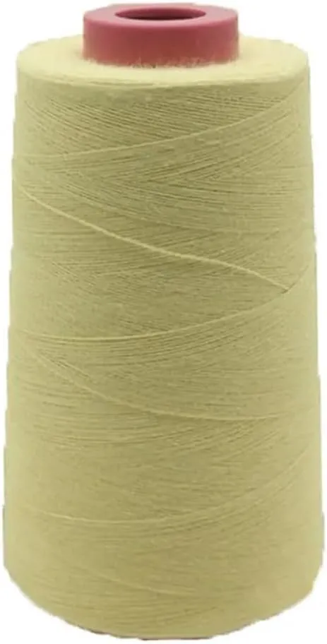 Нить кевларовая (арамидная) 0,2 мм 30S на катушке 1500м, сверхпрочная огнеупорная швейная нить из арамида