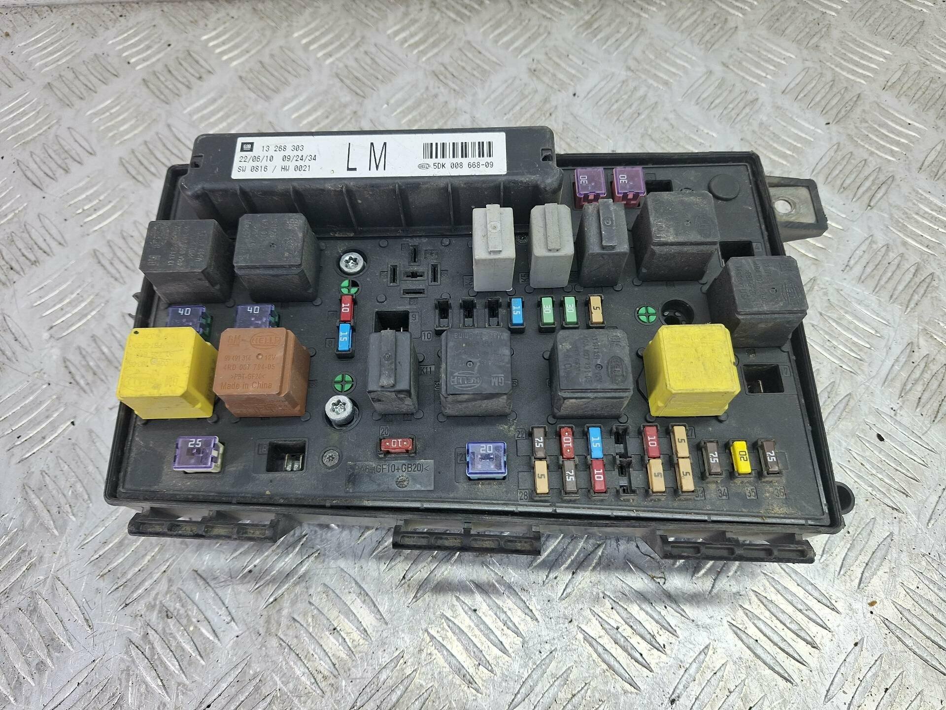 Блок комфорта Opel Astra H рест. (2006 - 2014) 13268303