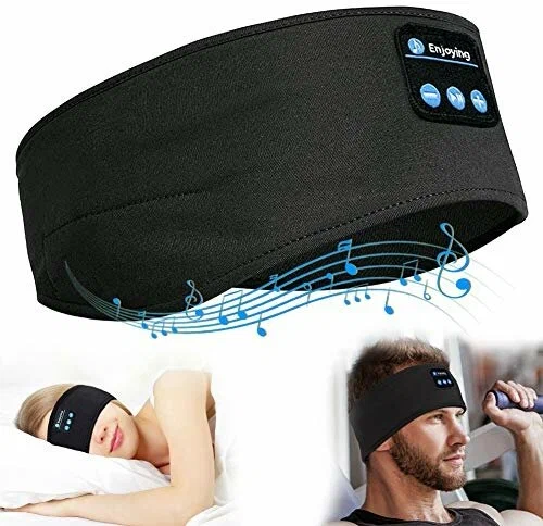 Bluetooth-повязка, беспроводные наушники, мягкие амбушюры, оголовье