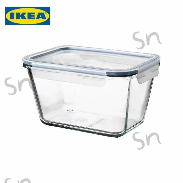 IKEA Контейнер пищевой "Контейнеры пищевые", 1800 мл, 1 шт