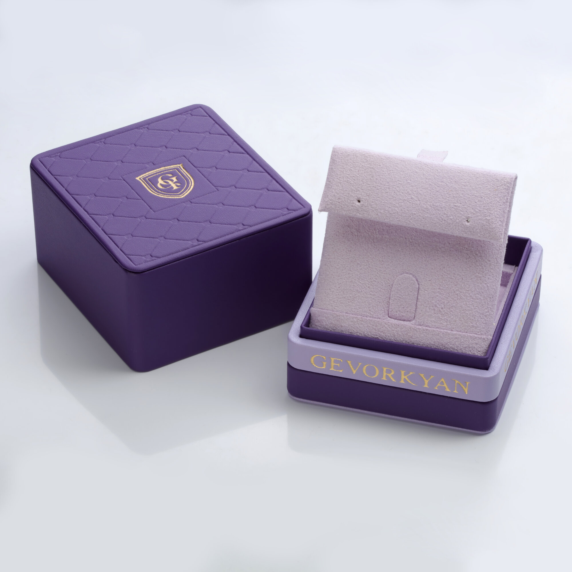 Футляр, футляр под серьги, кольцо 85/95/75, Эстет, без вставки