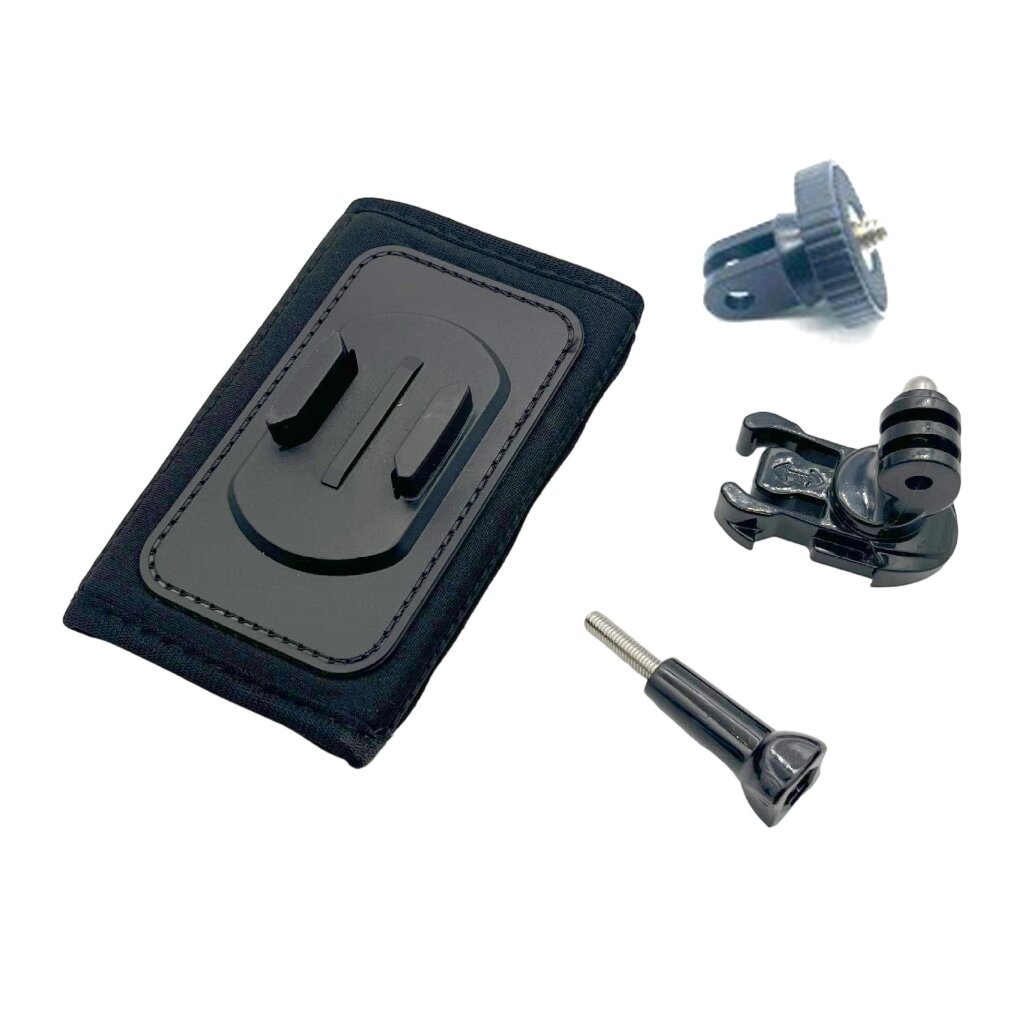 Быстросъемное Крепление на ремешке Для экшн-камер С Поворотным Основанием на 360 Градусов И Универсальным адаптером Для съемки без помощи рук