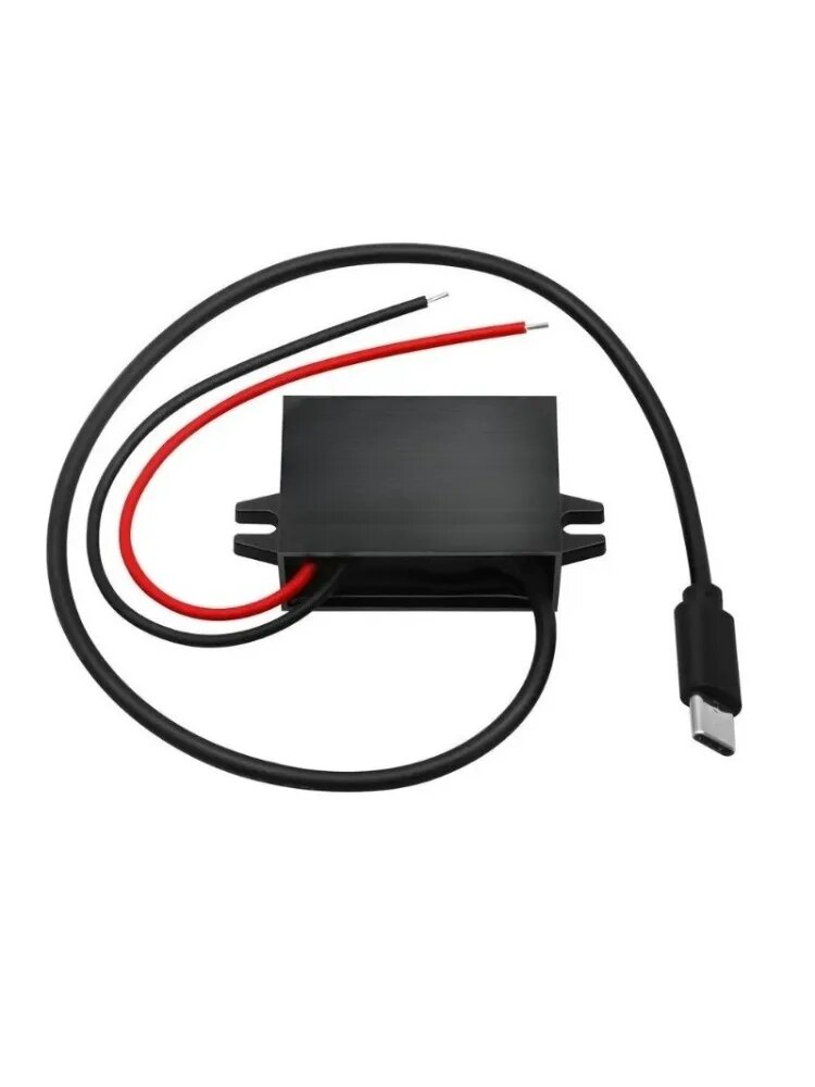 Конвертер 12В в 5В waohei 3A single TYPE C