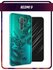 Чехол на Xiaomi Redmi 9 / Сяоми Редми 9 с принтом "Два китайских дракона", прозр...