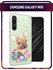 Чехол на Samsung Galaxy M16 / Самсунг Галакси М16 с принтом "Бульдог и сладости"...