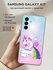 Чехол на Samsung Galaxy A17/A18 / Самсунг А17/А18 с принтом "Единорог какает"