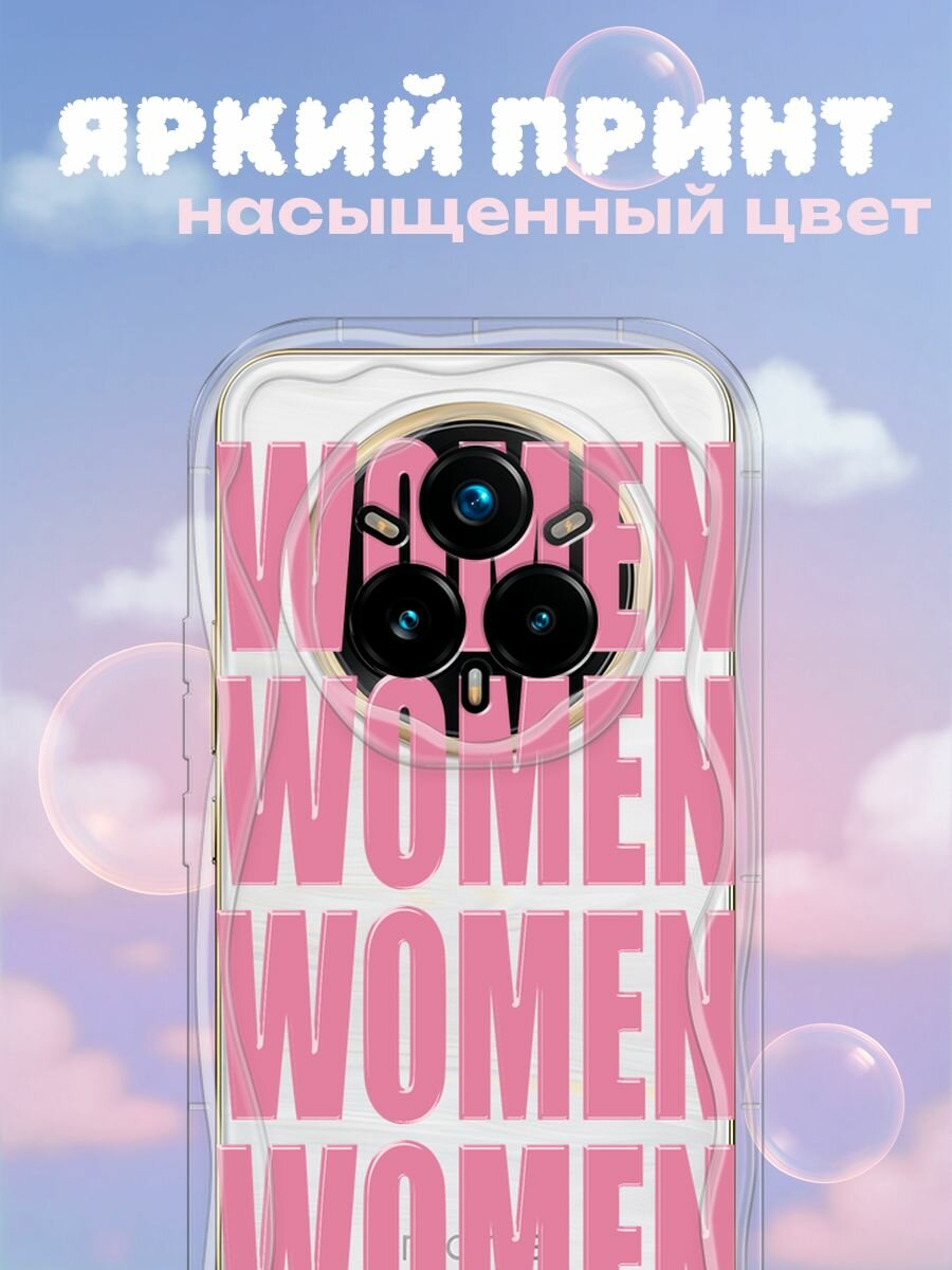 Чехол на Realme 14 Pro Plus / Реалми 14 pro plus с принтом "WOMEN 2 " — фото 1