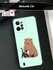 Чехол на Realme C31 / Реалми C31 с принтом "Медведь и кошка дружба"