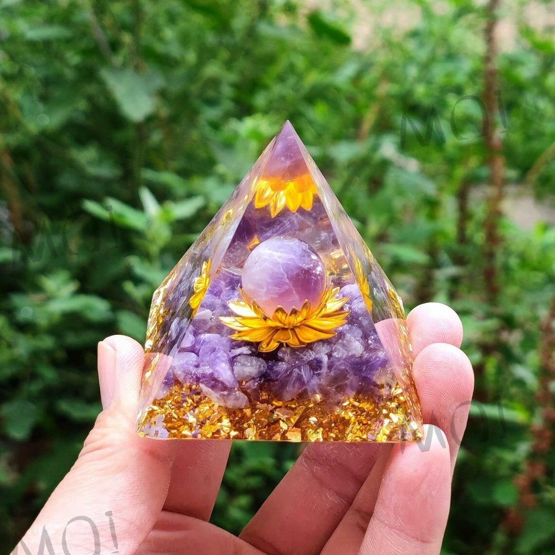 Оргоновая пирамида, Кристальная пирамида Цветка Жизни