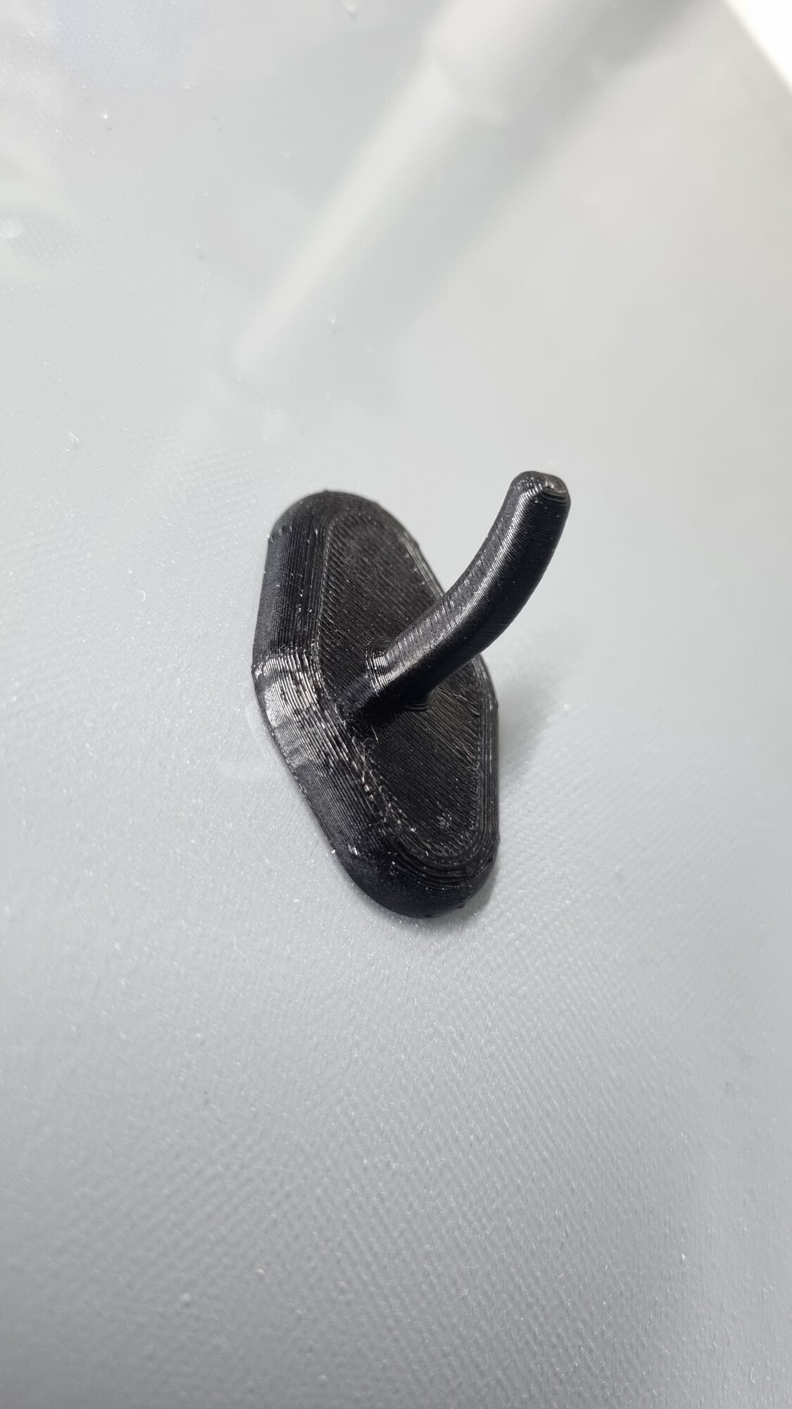 Держатель крючок настенный для полотенец зонтов одежды и тд. 3-д печать PETG-пластик (3 шт) 5x3x3.5 см