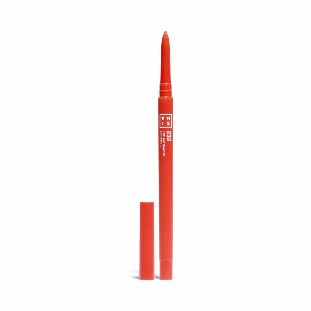 Автоматический Карандаш для Губ 3INA (Мина, Зина) The Automatic Lip Pencil, тон - 232 (Яркий Оранж)