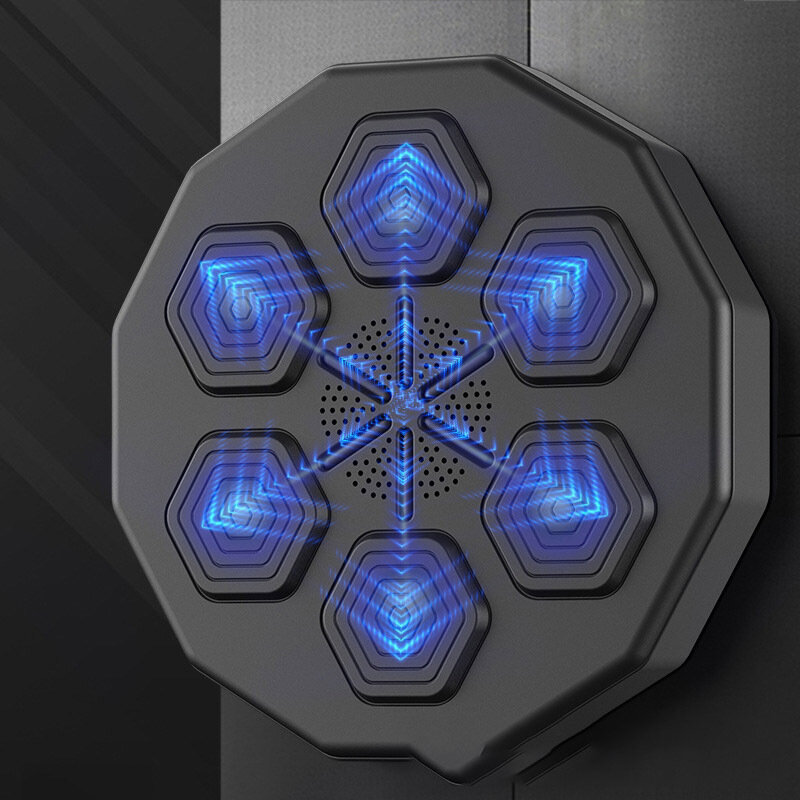 Музыкальная боксерская груша, умный Bluetooth, многофункциональная настенная мишень, тренажер для реакции детей и взрослых для домашнего использования Музыкальная боксерская мишень (Bluetooth) музыкальная боксерская мишень