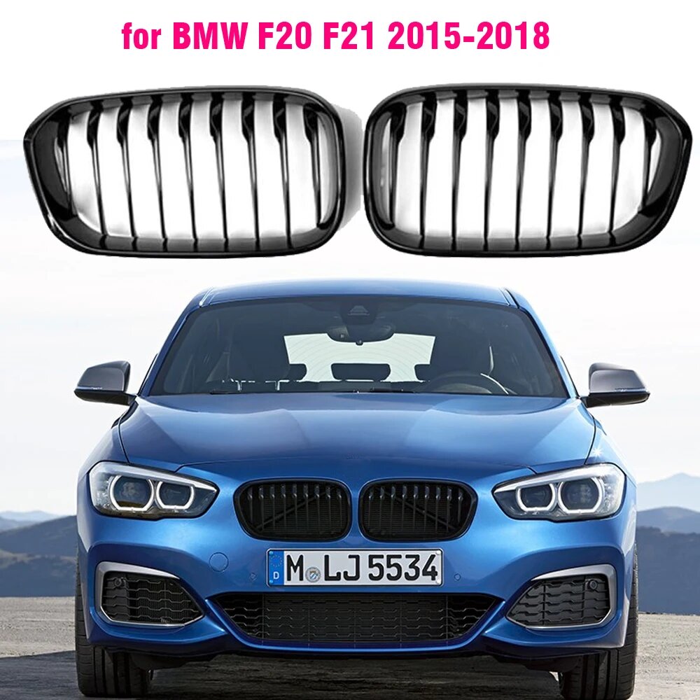 Передняя решетка для BMW F20 F21 2015-2019 118i 120i 125i m140i m