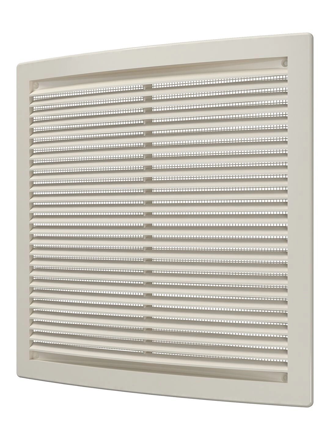 Вентиляционная решетка ERA 2525РЦ Ivory 250 x 250 мм, пластиковая, слоновая кость
