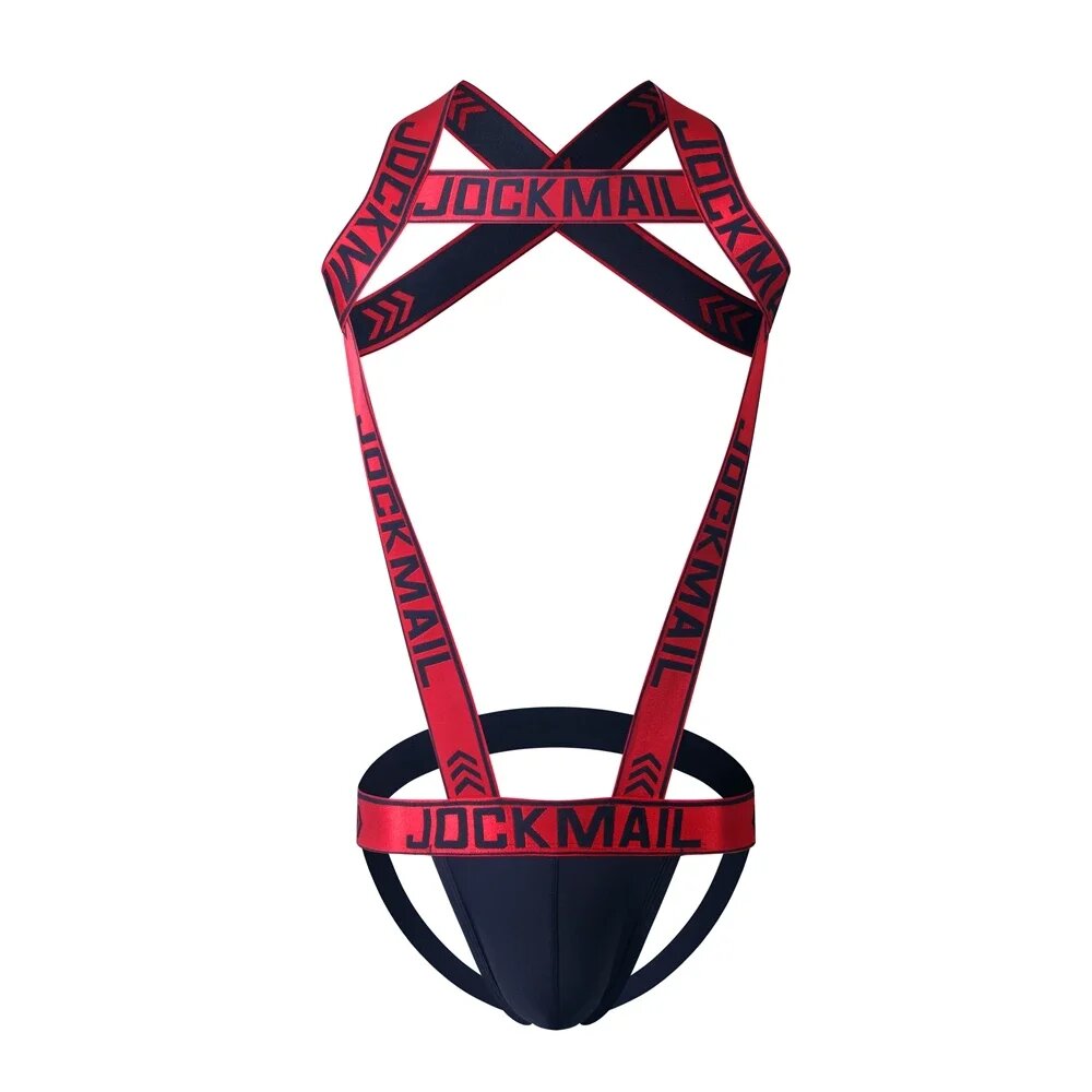 Красные мужские трусы-слип Jockmail JM913red