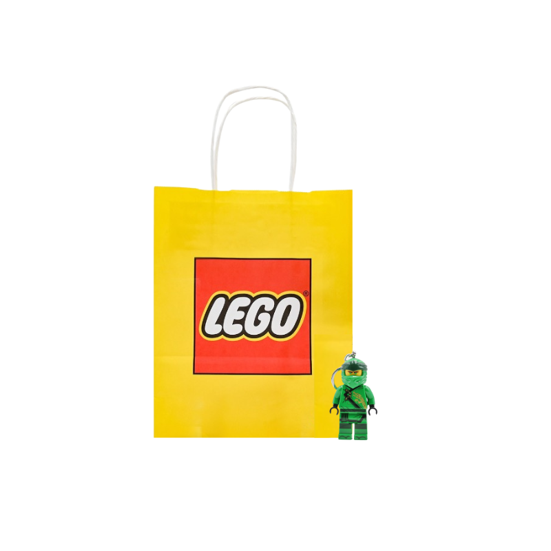 Брелок унисекс LEGO Ninjago KE150 светящиеся в темноте строительные блоки, 300 деталей