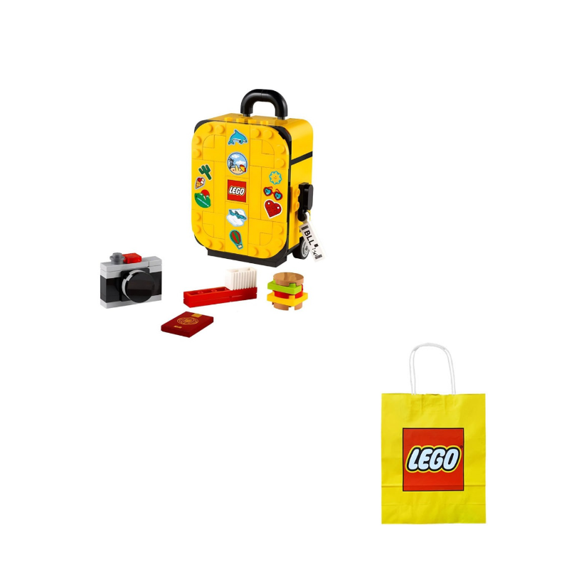 LEGO Желтый Путешествие Конструкторы чемодан 184 детали 40817