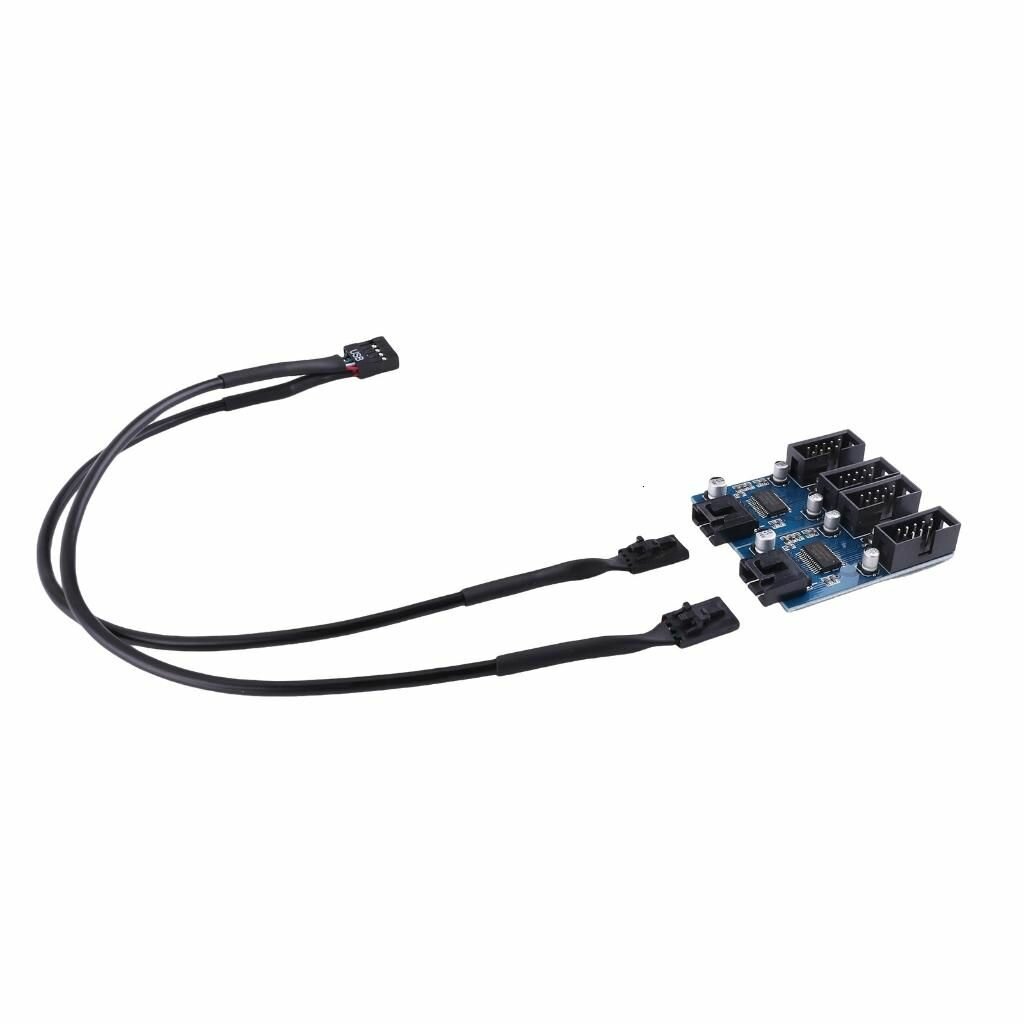 Разветвитель USB 2.0 9Pin 1x2/4