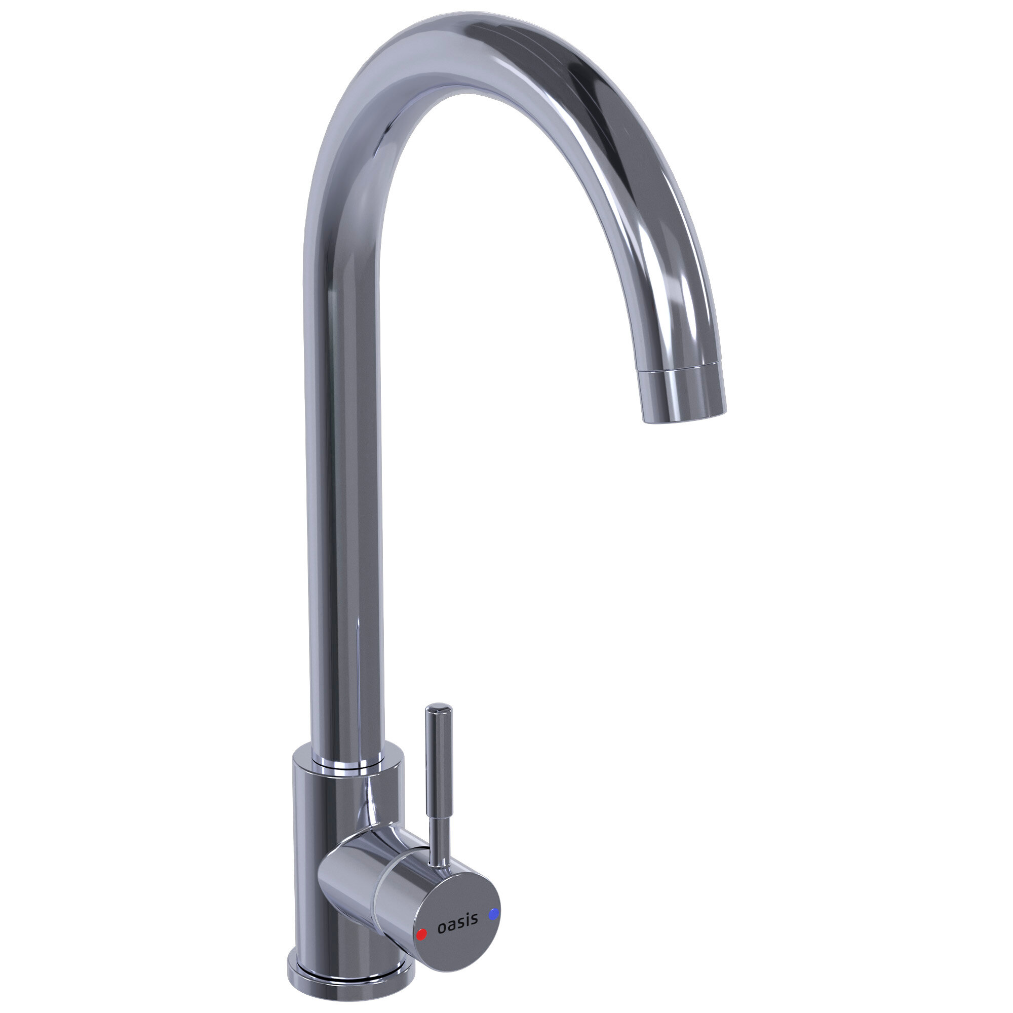 Смеситель Oasis L1008MG для кухни однорычажный для удобного управления напором