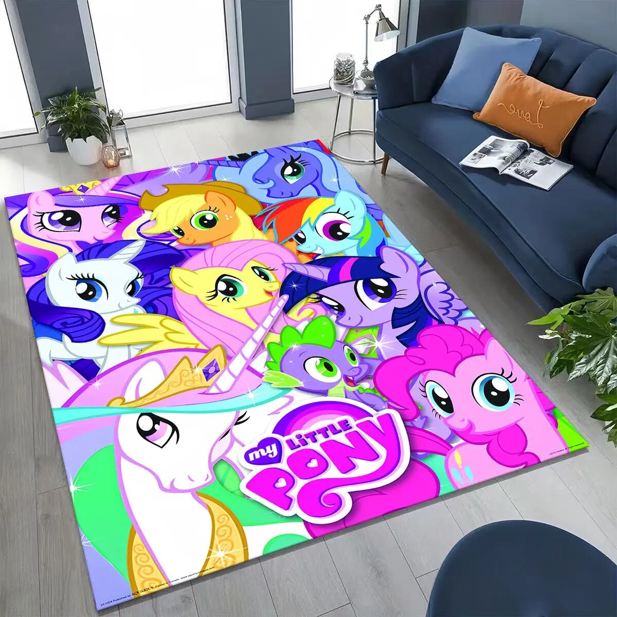 Коврик My Little Pony Unicorn MINISO 80x120cm( 31x47in), 18