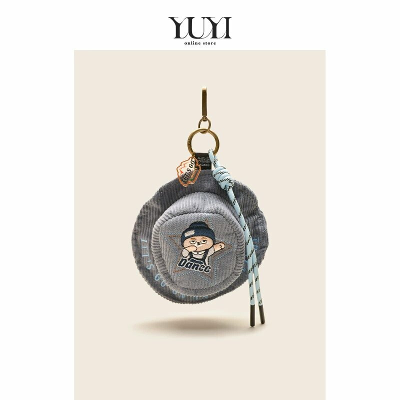 YUYI подлинный IP жирный медведь goes out to the wild креативный фонарик портативный ночник плюшевый брелок сумка кулон