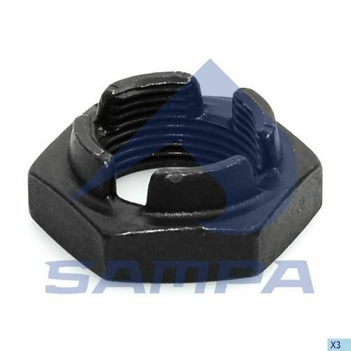 Гайка наконечника рулевой тяги m24*1 5 с фиксатором Sampa 1042111