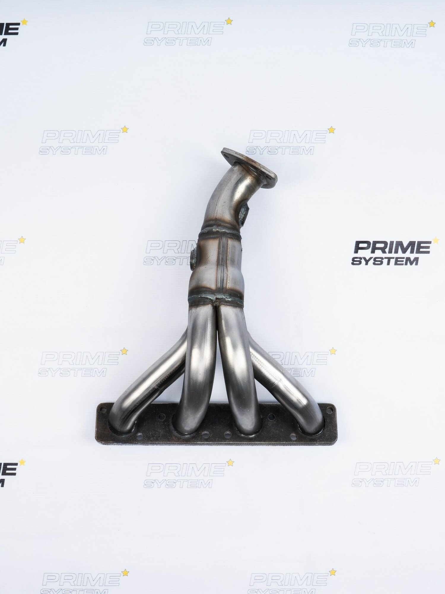 Выпускной коллектор паук 4-1 PRIME SYSTEM (вставка замены катализатора) для автомобилей ВАЗ, LADA Приора, Калина, Гранта, 2110-15 1.6l 16V под 2 датчика кислорода, Евро-3-5